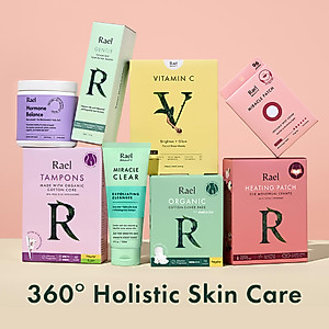 Rael Pimple Patches, Miracle Invisible Spot Cover - Hydrocolloid Acne Patch, Treatment for Breakouts, Absorbs Zits & Blemish, Korean Skin Care, 2 Sizes (48 Count)