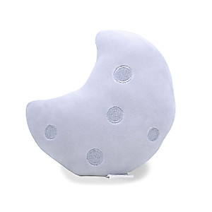 KINREX Grey Moon Plush Stuffed Toy - Kid Stuffed Star Toy - Measures 6.5" – 16.5 cm.