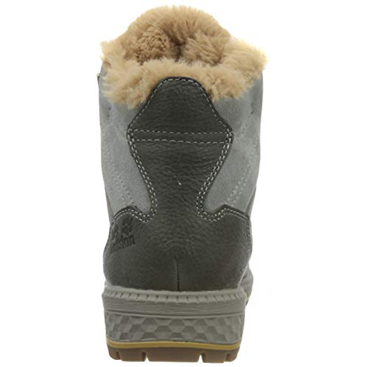 Jack Wolfskin Women's Jack Wt Mid W Hiking Boot, Grey Sand, 9