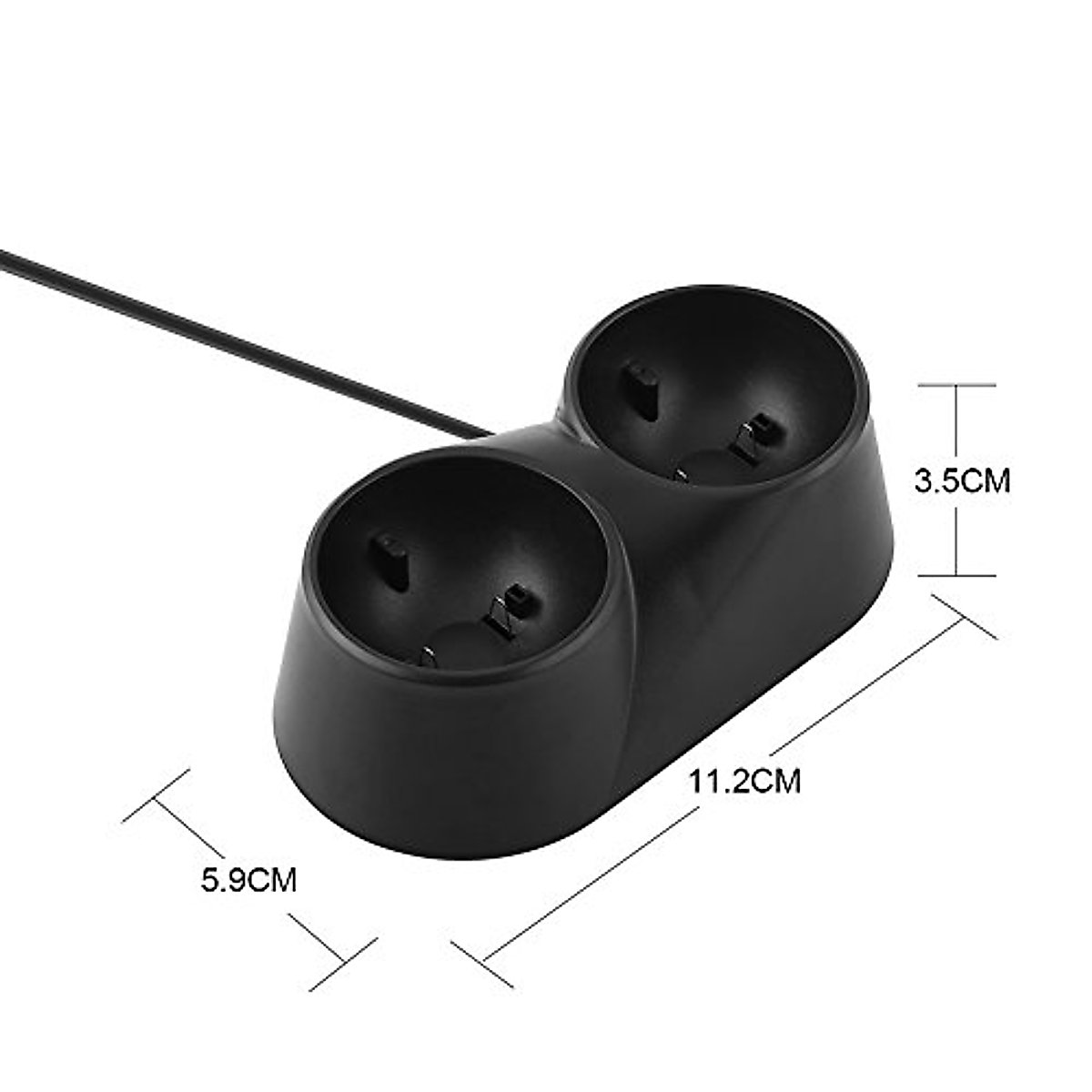 WESE Vr Controller Charger Station, Controller Charger for VR Convenient Durable for VR for Remote Controllers
