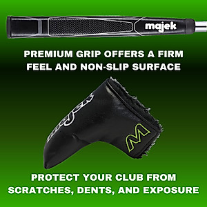 Majek K5 P-200 Golf Putter Right Handed Blade Style with Alignment Line Up Hand Tool 33 Inches Teenage Boy's Perfect for Lining up Your Putts