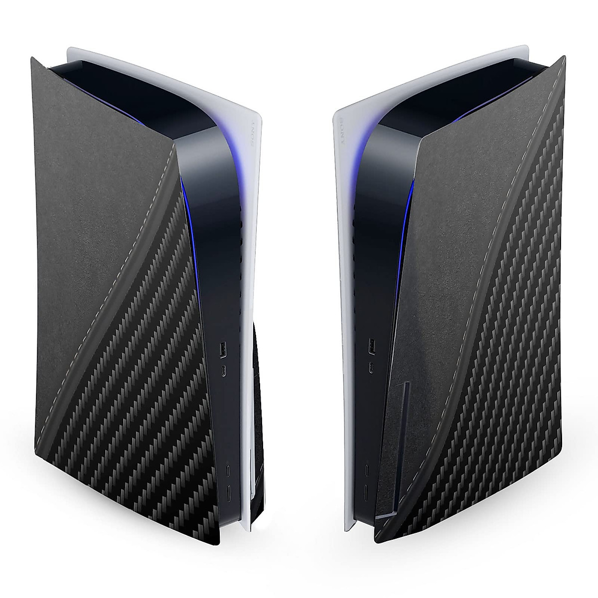 Head Case Designs Officially Licensed Alyn Spiller Leather Art Mix Vinyl Faceplate Sticker Gaming Skin Case Cover Compatible with Sony Playstation 5 PS5 Disc Edition Console