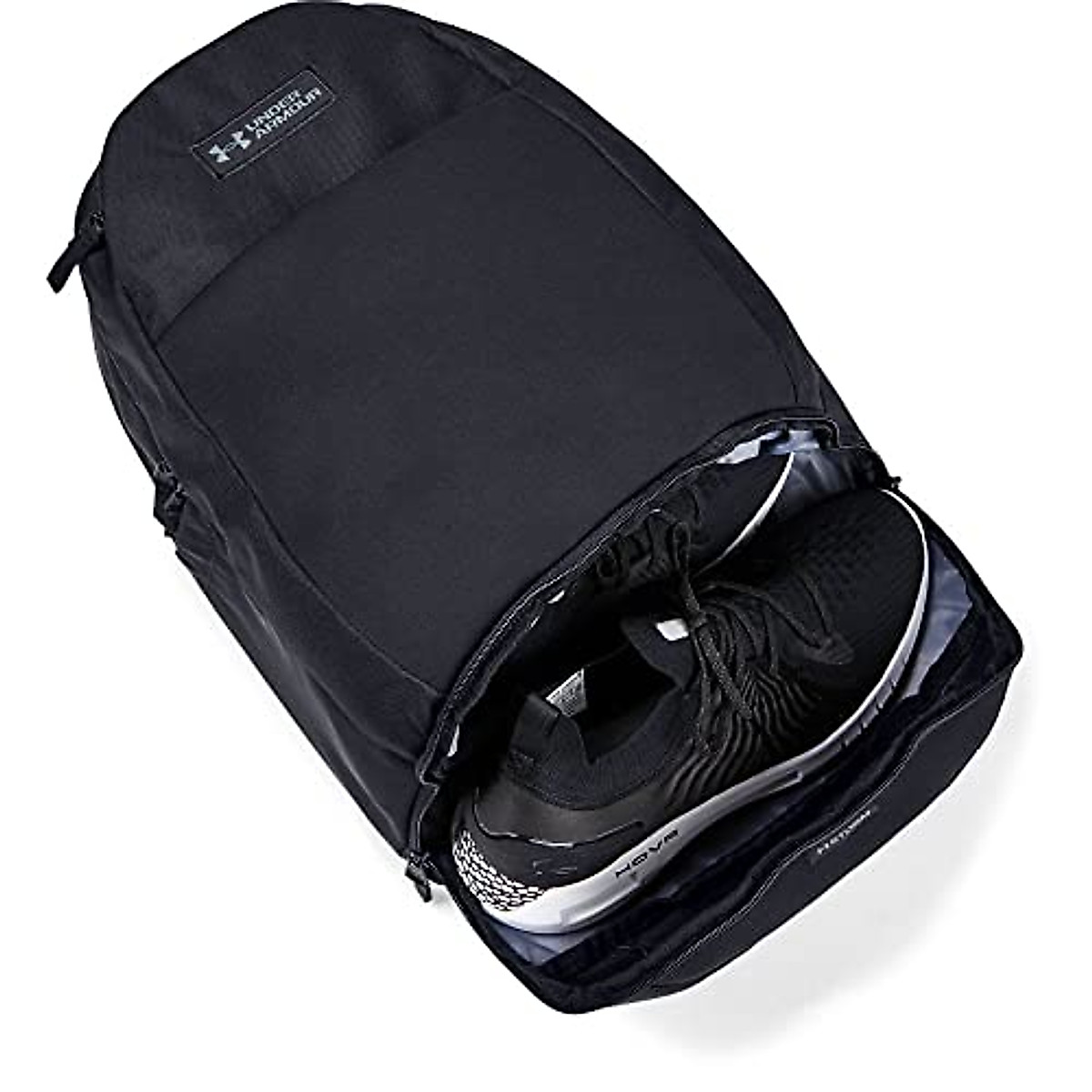 Under Armour Adult Recruit 3.0 Backpack , Black (001)/Pitch Gray , One Size Fits All