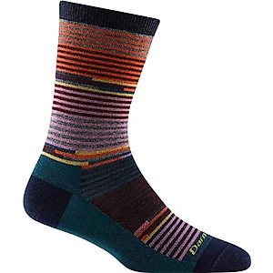 Darn Tough Women's Pixie Crew Lightweight Lifestyle Sock (Style 1692) - Navy, Medium