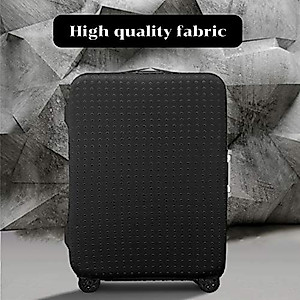 7-mi Travel Luggage Cover Protector, Washable Suitcase Protector Anti-scratch Spandex Baggage Covers Fits 31-32 Inch Luggage