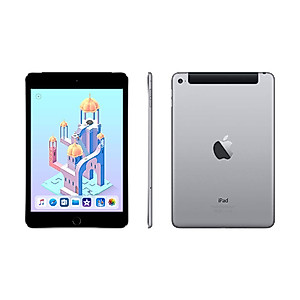 Apple iPad Mini 4 (Wi-Fi + Cellular, 128GB) - Space Gray