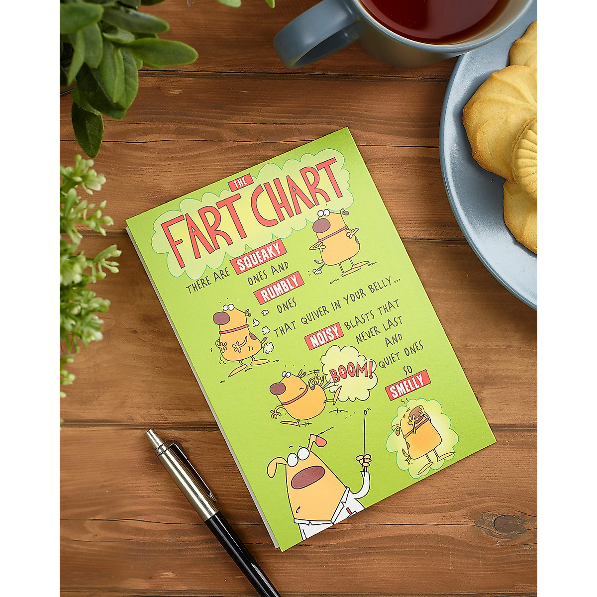 UK Greetings Birthday Card for Him/Friend - Funny Fart Design