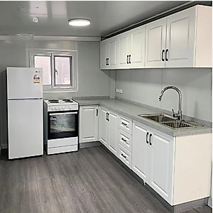 Generic Tiny/Mobile/Foldable 20/40ft Expandable Container Homes - Prefab Modern Villas w/2-3 Beds, Solar Customization. Get Exactly What You See. (30FT)