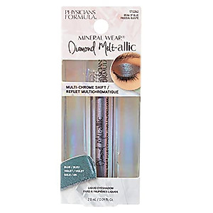 Cream Eyeshadow By Physicians Formula Mineral Wear Diamond Metallic Liquid Eyeshadow Beam of Blue