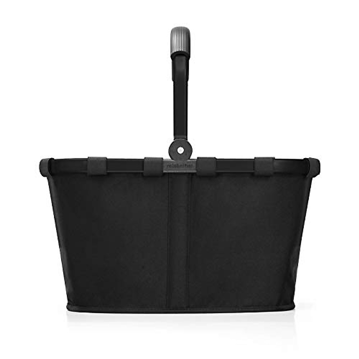 reisenthel carrybag frame black/black - Sturdy shopping basket with plenty of storage space and practical inner pocket - water-repellent