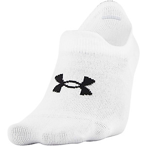 Under Armour Essential Ultra Low 3-Pack White MD (US Men's Shoe 7-8.5, Women's Shoe 6-10)