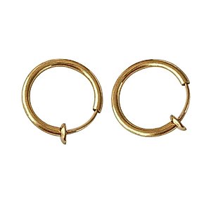 Sterling Silver Hoop Earrings for Women Men Girls, Hypoallergenic Cartilage Earring Endless Small Hoop Earrings Set, 2 Pairs Tragus Earrings KANGMOON