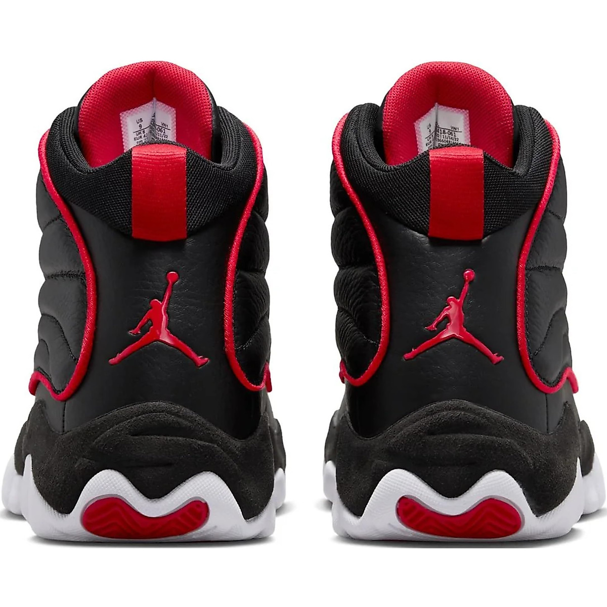 Jordan Pro Strong Men's Shoes Size - 12 Black/University Red-White