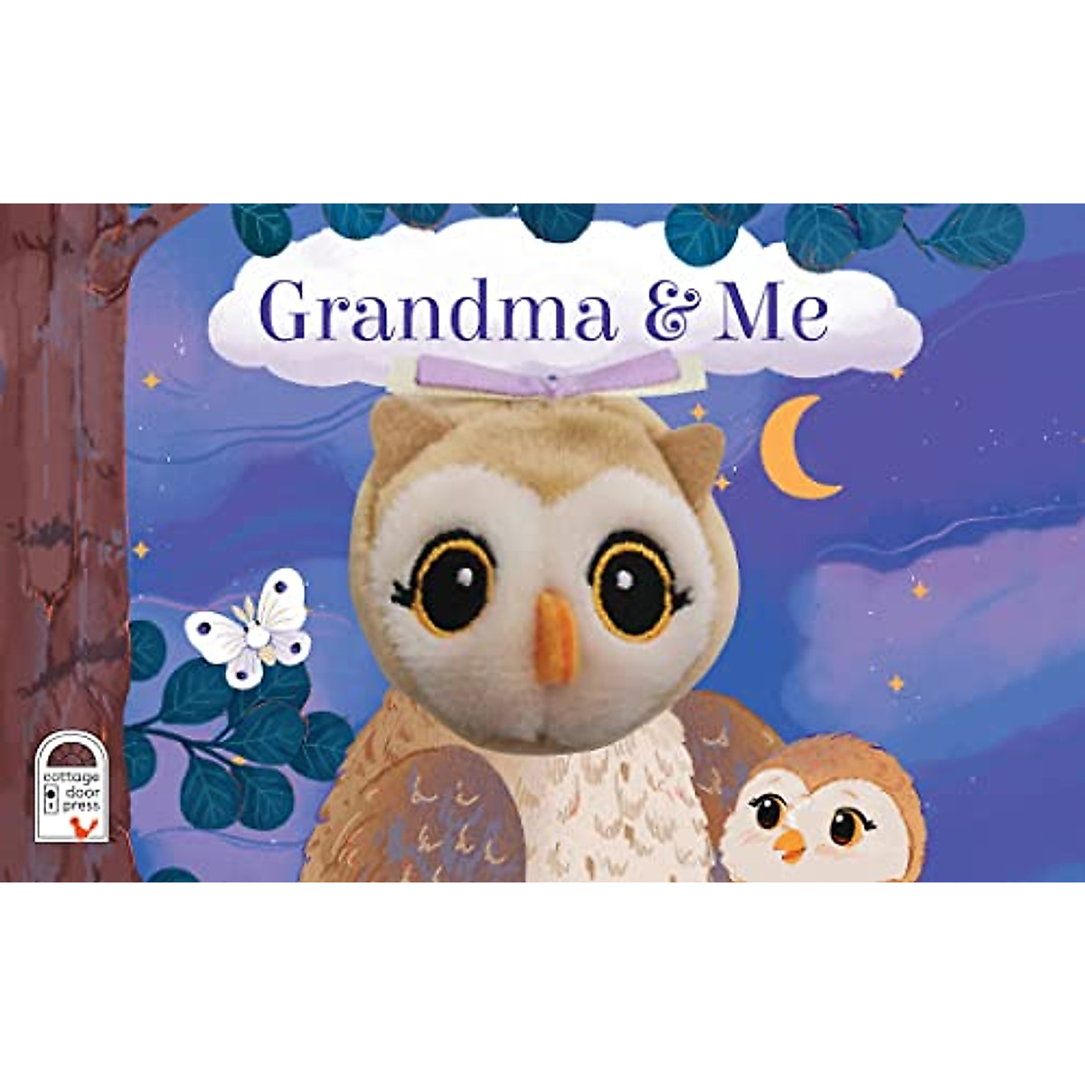 Grandma & Me Children's Finger Puppet Board Book, Ages 1-4