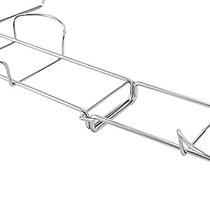 Ethedeal Chafing Wire Racks, 24PCS Folding Full Size Chafing Racks Buffet Stand Dish Serving Trays, Food Warmer Stand for Parties Occasions Wedding Events, Silver