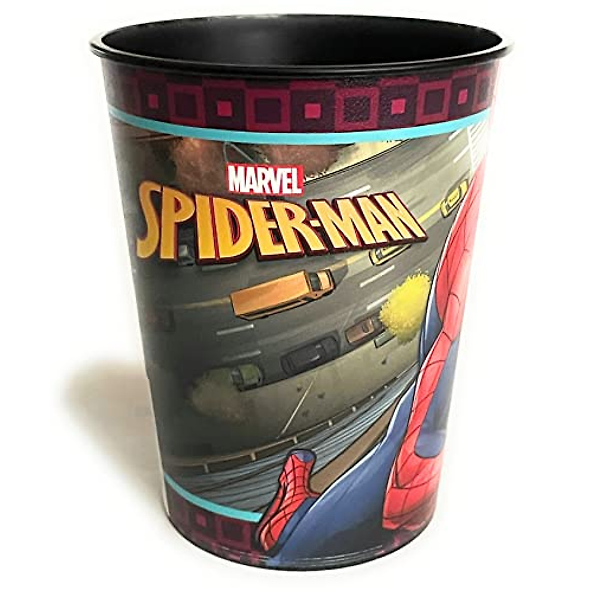 amscan Spiderman Webbed Wonder Favor Cup 16oz [Contains 12 Manufacturer Retail Unit(s) Per SKU# 421860