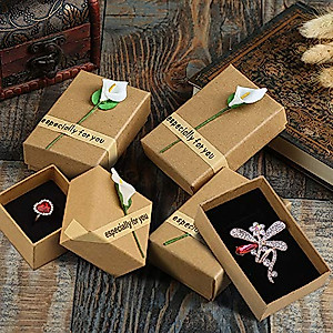 TEMICO Rose Gold Plated Stainless Steel Black Crystal Cubic Zirconia Star Moon Crescent Pendant Necklace for Women