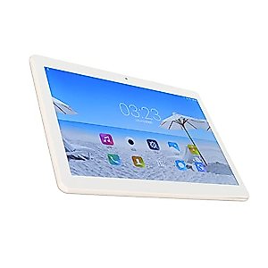 HD Tablet PC, Tablet PC 10.1 Inch Resolution 1280x800 1GB RAM 16GB ROM 100‑240V Aluminum Alloy LCD 8 Core for Playing Video Games (US Plug)