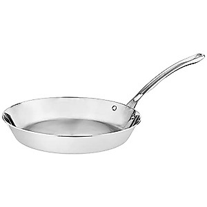 Viking Contemporary 3-Ply Stainless Steel Fry Pan, 12 Inch, Silver