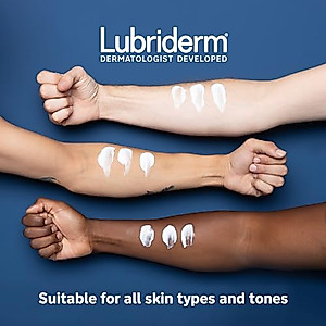 Lubriderm Daily Moisture Lotion + Pro-Ceramide with Shea Butter & Glycerin Helps Moisturize Dry Skin, Hydrating Face, Hand & Body Lotion is Lightly Scented & Non-Greasy, 16 fl. oz (Pack of 6)