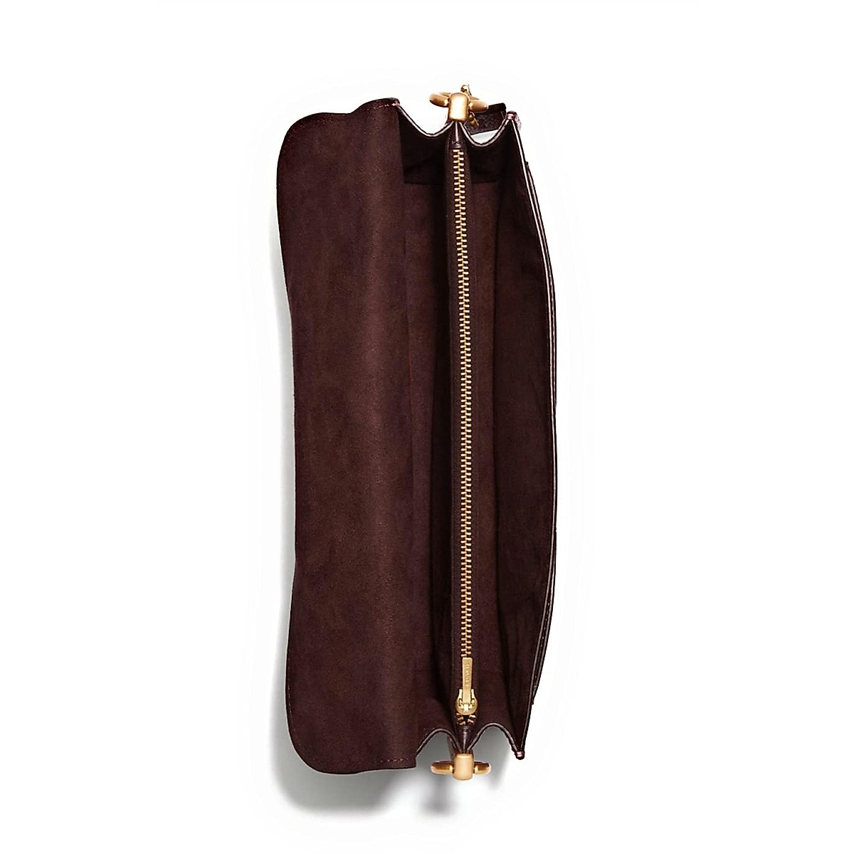 Coach Womens Tabby Shoulder Bag 26 Brass/Wine