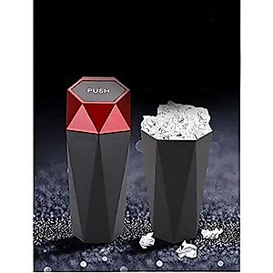 Garbage Container Trash Can Garbage Bin Bedroom Bin Rubbish Basket for Home Office Kitchen Bath Garbage Can/