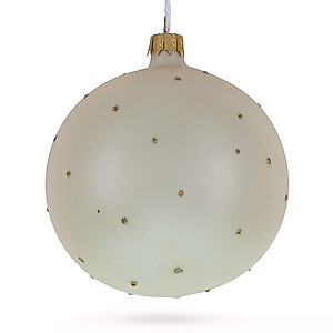 Floral Vase with Apples Masterpiece Blown Glass Ball Christmas Ornament 4 Inches