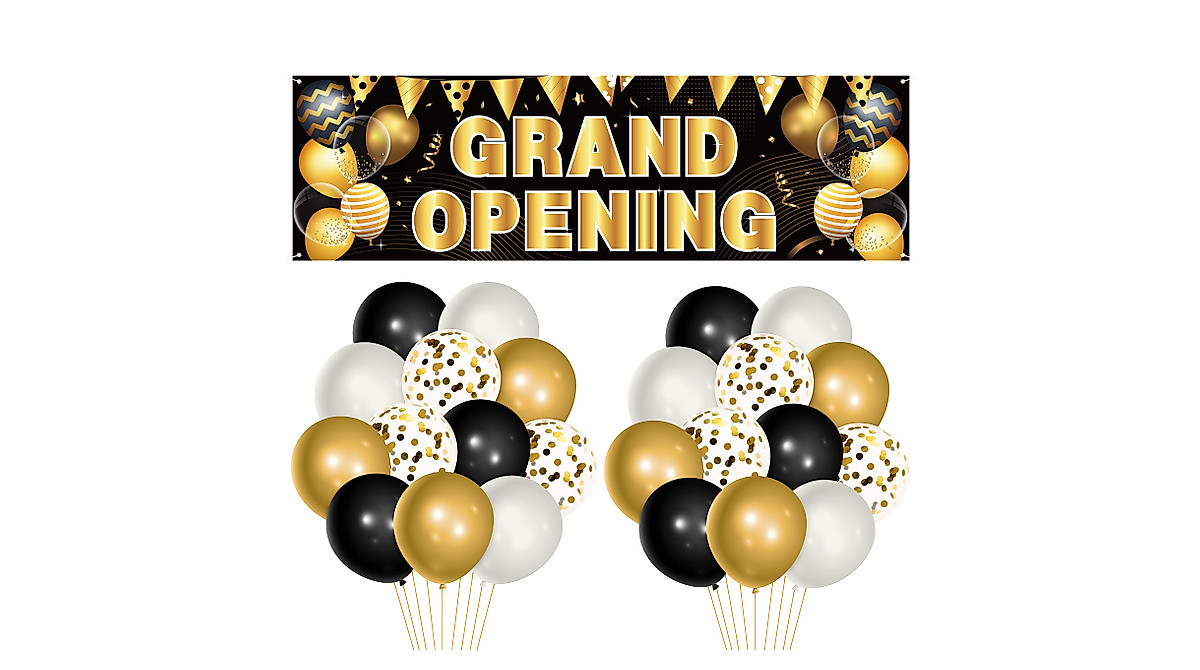 FeelWarm Grand Opening Decorations Kit – 31Pcs Set