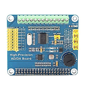 Davitu Motor Driver - High Accuracy AD/DA Expansion Board for Raspberry Pi A+/B+/2B/3B/3B+ Board