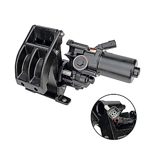 Front Left Driver Side Power Running Board Motor & Bracket Assembly Compatible with 2015 2016 2017 2018 2019 2020 Ford F150 Replaces FL3Z16A507A FL3Z-16A507-A