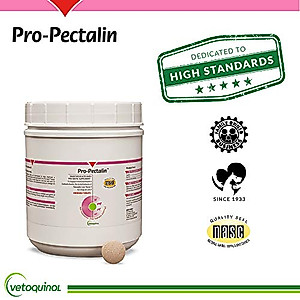 Vetoquinol Pro-Pectalin Chewable Tablets for Dogs & Cats – 250ct, Beef Liver Flavor – Helps Reduce Occasional Loose Stool & Diarrhea, Balance Gut pH, Support Normal Digestion & Intestinal Flora