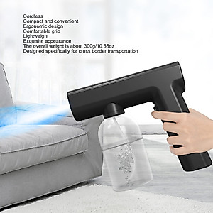 Yosoo Fogger Machine, 300ml Wireless Handheld Fogger, Blue Light Foggers for Touchless Sanitization