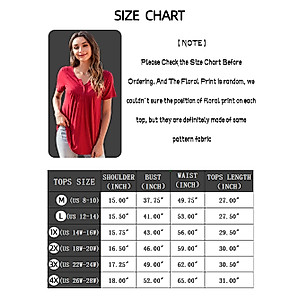 a.Jesdani Ladies Tops Long Shirts Green Blouses Tunics for Women Henley Shirt L