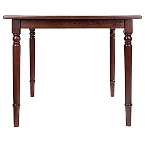 Winsome 94736 Mornay Dining Table, Walnut, 35" square