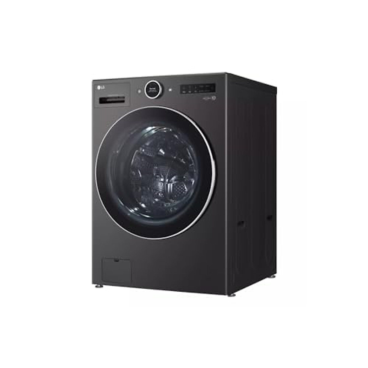 LG WM6998HBA Ventless Washer/Dryer Combo LG WashCombo All-in-One 5.0 cu. ft. Mega Capacity with Inverter HeatPump Technology and Direct Drive Motor