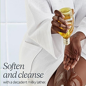 L'OCCITANE Cleansing & Softening Almond Shower Oil: Oil-to-Milky Lather, Softer Skin, Smooth Skin, Cleanse Without Drying, With Almond Oil, 16.9 Fl. Oz Refill