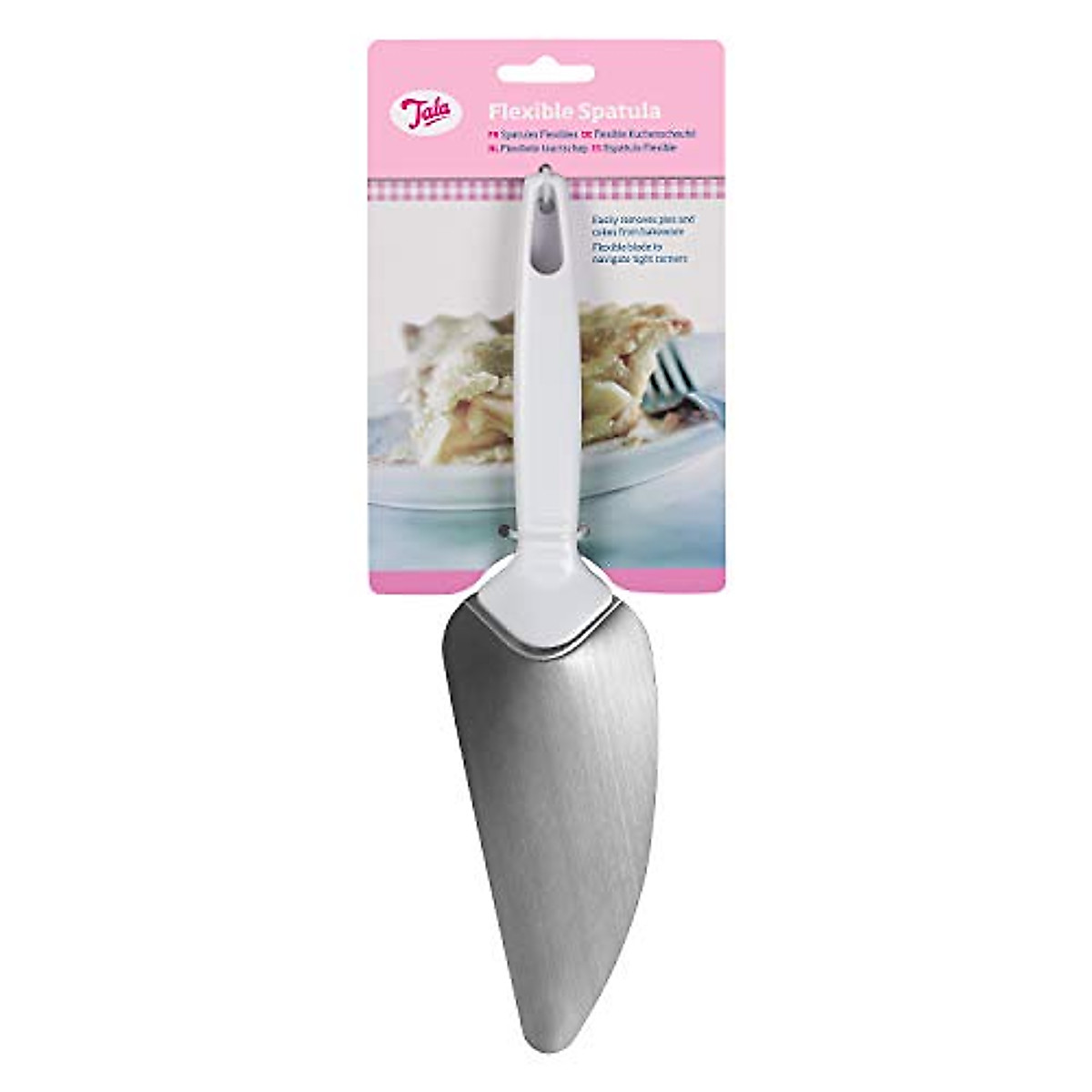 Tala Flexible Cake Server, White/Silver