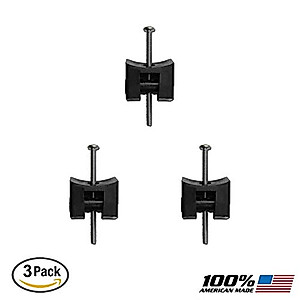 3 Pack of Aqualine Pool Light Wedge Part 132 - Fits All Pool Lights - Fix Broken Or Stripped Pool Light Niche Tab - Made in The USA