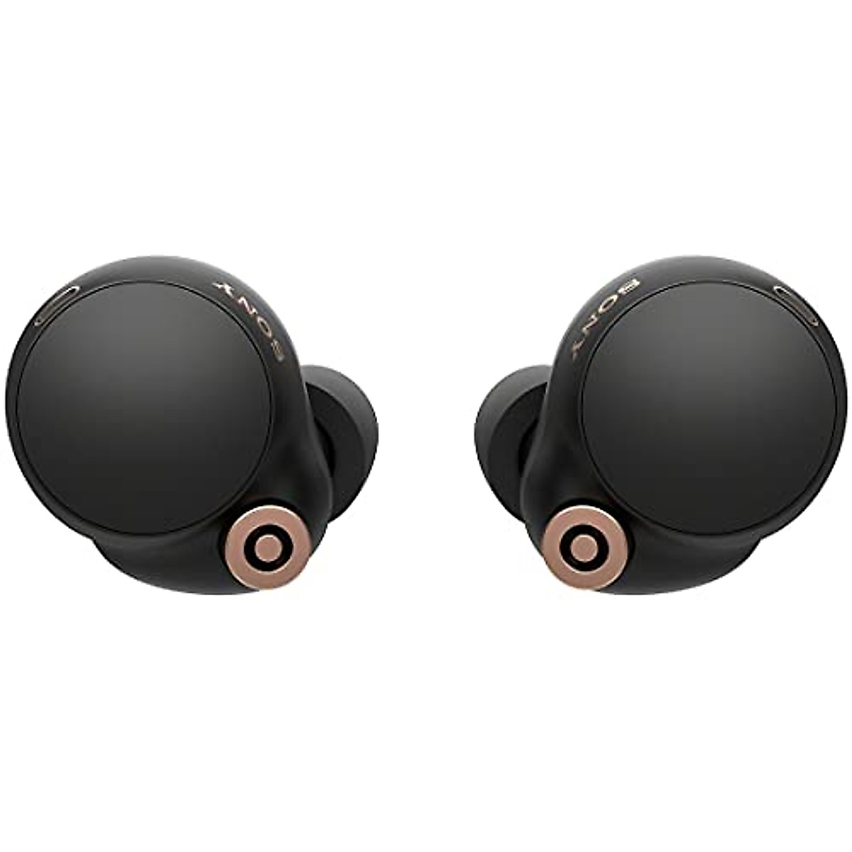 Sony WF-1000XM4 Truly Wireless Noise Cancelling Headphone - Optimised for Alexa and Google Assistant - with Built-in mic for Calls - Bluetooth Connection - Black/Copper