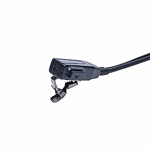 HEOPBIRD 1 Pin 2.5mm Walkie Talkie Earpiece with Mic D Shape Headset for Motorola Talkabout MH230R MR350R T200 T200TP T260 T260TP T460 T600 T800 MT350R Two Way Radio Accessories 2 Pack