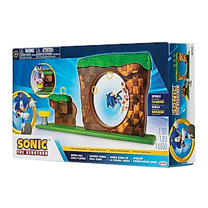 Sonic The Hedgehog Green Hill Zone Playset with 2.5" Sonic Action Figure