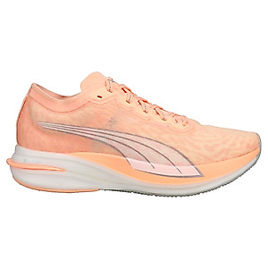 Puma Womens Deviate Nitro Wildwash Running Sneakers Shoes - Orange - Size 9 M