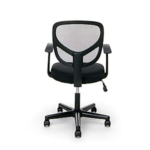 JTSQ Swivel Mesh Office Chair in Black Gaming Chair Office Chair Gaming Desk Computer Chair High Chair Home Office Desk Chairs Office Chairs Home Office Office Furniture Swivel Chair