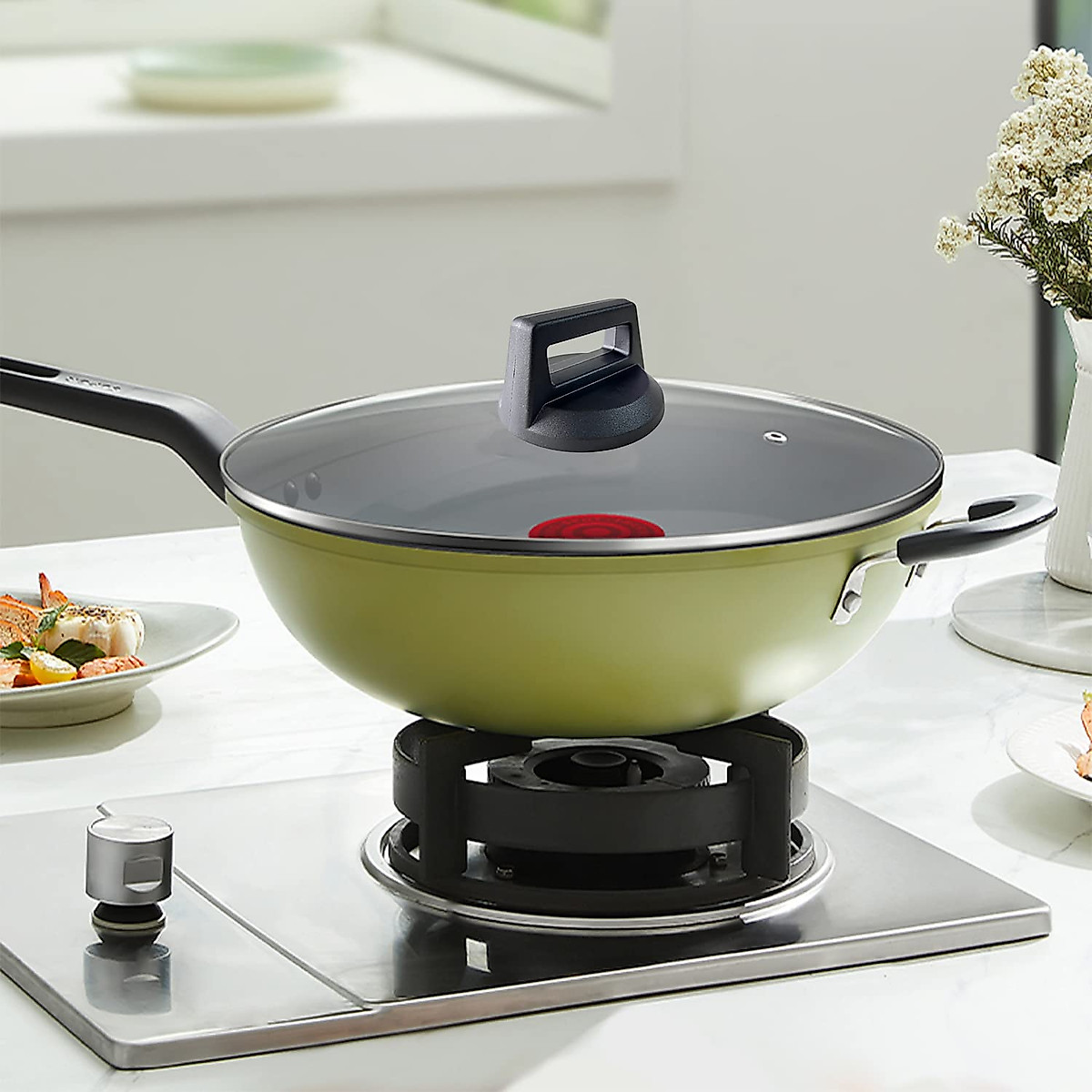 SZXINHD Universal Crock Pot Lid Replacement,Pot Lid Handle Knob,Crockpot Replacement Parts,Kitchen Universal Replacement Lid Hander,Knobs Pan Lid Holding Handles