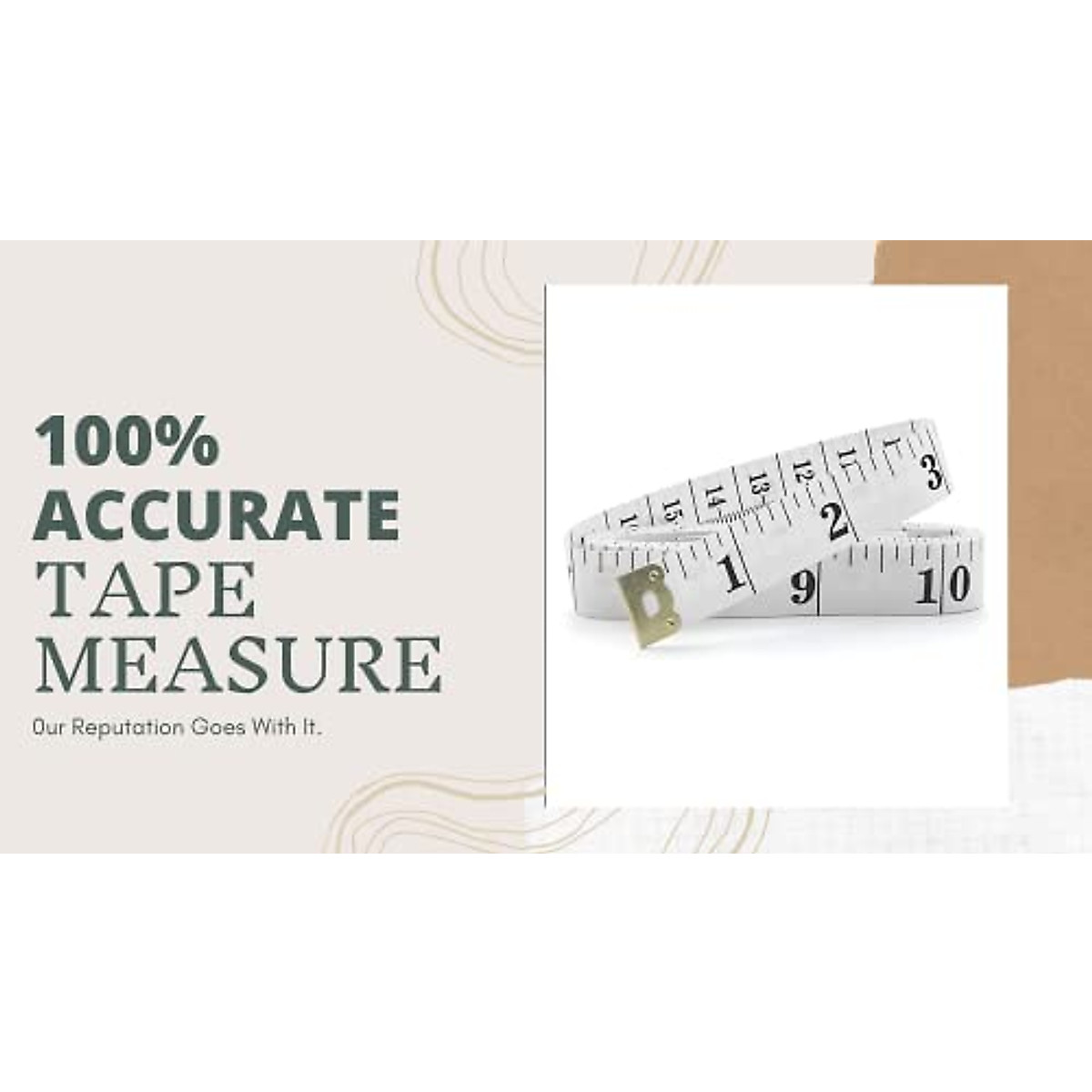 HANSMAYA Soft Tape Measure for Body Measuring Fiberglass Tape Measure Body Measuring Tape for Sewing Tailor Fabric Cloth Weight Loss Measurements Flexible Ruler Double Scale 150cm/60inch White