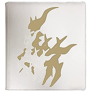 Ultra Pro Elite Series: Arceus 12-Pocket Zippered PRO Binder - Protect Your Gaming Cards In a Vibrant Full-Art Zipped Binder While On The Move and Always Be Ready For Battle