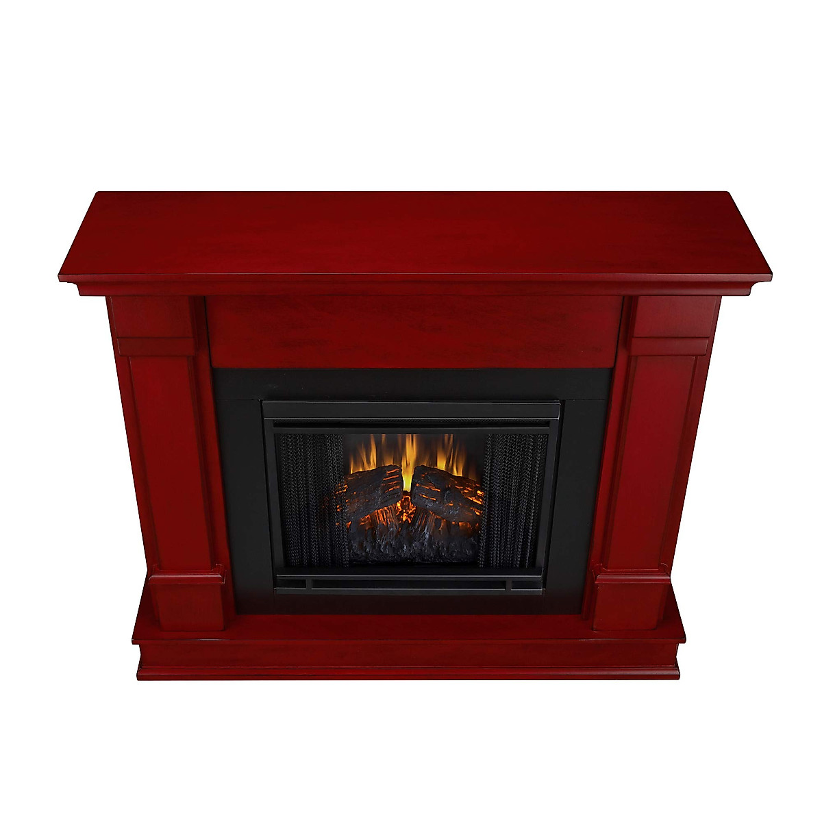 Real Flame G8600E-W Silverton Electric Fireplace, Medium, White