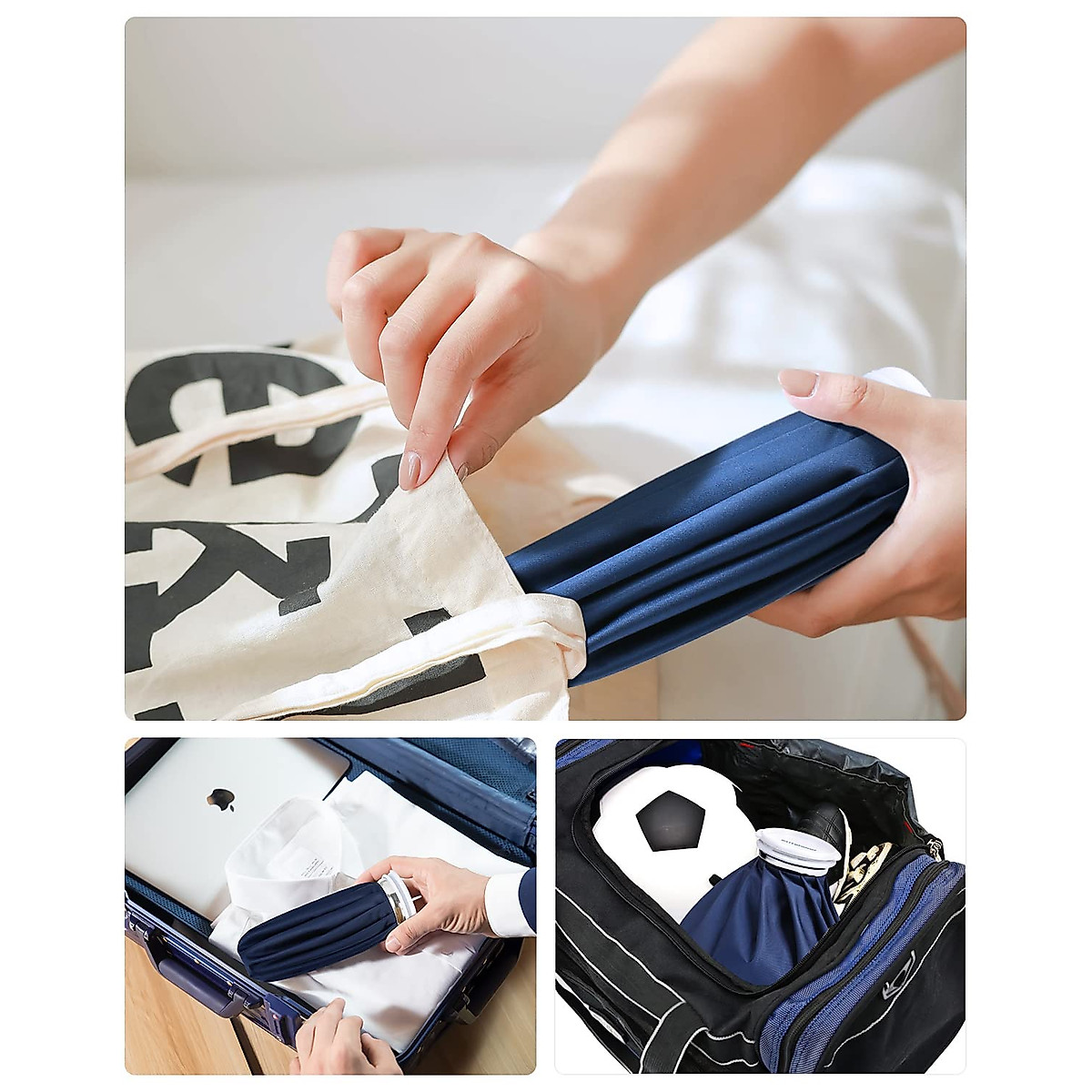 elitehood Reusable Ice Bag Ice Pack for Injuries, 3 Sizes (6"/9"/11") Refillable Ice Bag, Hot & Cold Therapy Ice Bag for Injury and Pain Relief with Elastic Breathable Support Wrap and Extension wrap