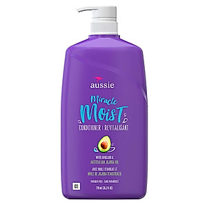Aussie Conditioner Miracle Moist 26.2 Ounce Pump (778ml) (2 Pack)
