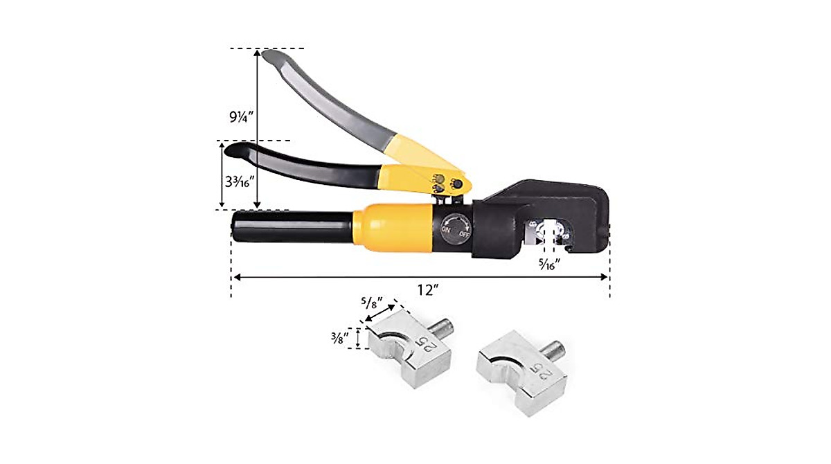 HYCLAT 10 Tons Hydraulic Crimping Tool for Efficient Crimping